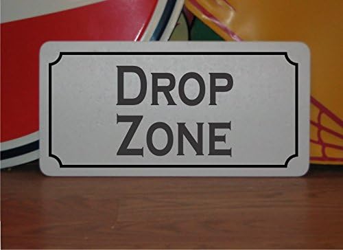 Amazon.com: Drop Zone 6x12 Metal Sign Golf Club Decor : Home & Kitchen
