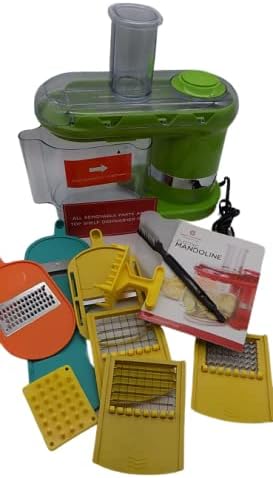 Amazon.com: Cook's Essentials Electric Mandoline Slicer & Dicer With (7 ...