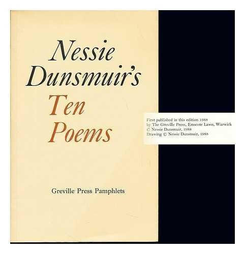 Amazon | Ten Poems | Dunsmuir, Nessie, Graham, W.S. | Literary