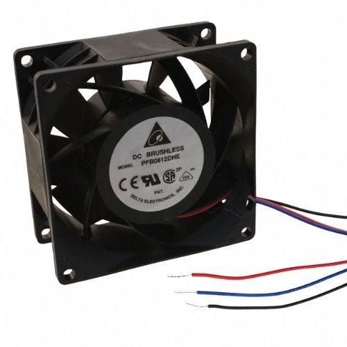 Amazon.co.jp: Delta Electronics PFB0812DHE-F00 80x80x38mm Cooling Fan ...