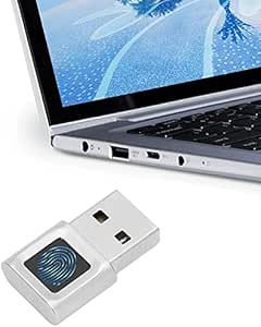 USB Fingerprint Reader, Portable Security Key Biometric Fingerprint ...