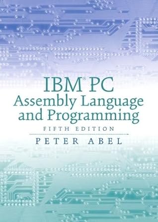 IBM PC Assembly Language and Programming: International Edition: Amazon ...