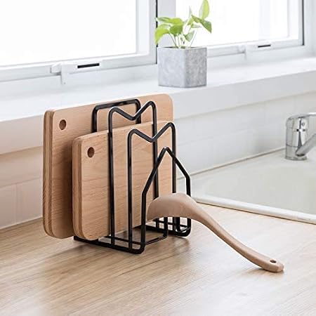 Amazon.com: Stainless Steel Wire Chopping Board Holder Cutting Board ...