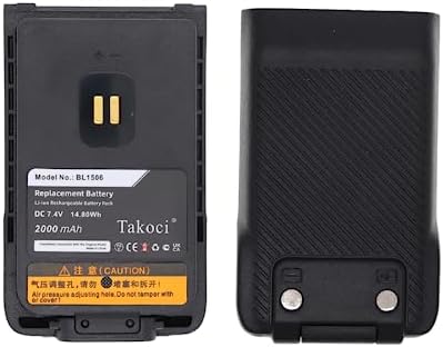 Amazon.com: TAKOCI (2pcs) Replacement Battery for Hytera BD505 BD500 ...
