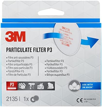 3M P3 Particulate Filters 6035 : Amazon.co.uk: DIY & Tools