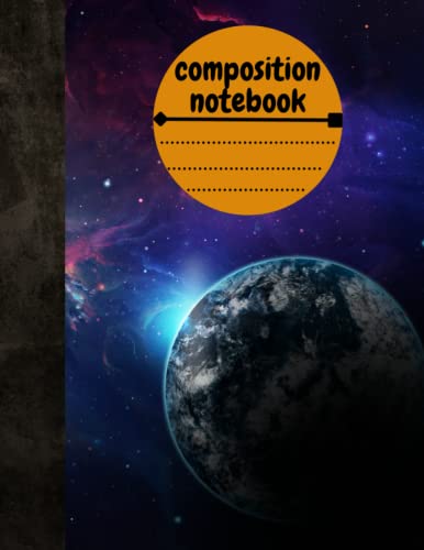 『Composition Notebook: Wide Ruled Paper Notebook Journal |planets and ...