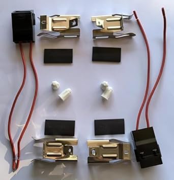 Amazon.com: Pack of 2 Range Stove Element Plug Receptacle Block ...