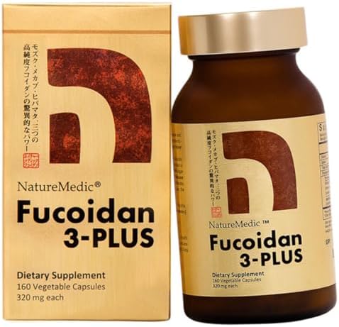 Amazon.com: NatureMedic Fucoidan 3-Plus Brown Seaweed Immunity ...