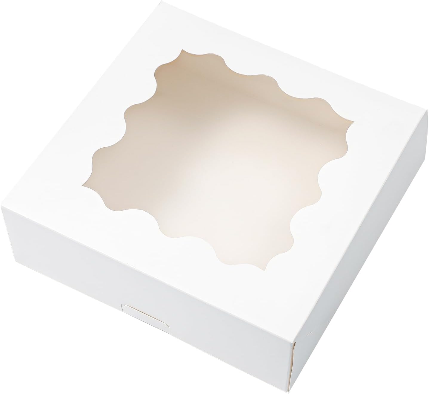 Amazon.com: Biocorpla 20pcs Bakery Boxes with Window, 8x8x2.5 inches ...