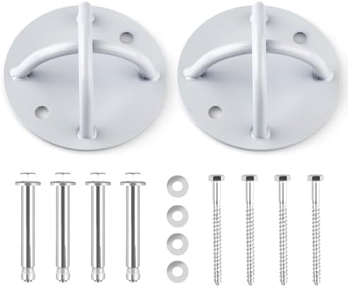 Amazon.com: KOMOHOM Resistance Band Wall Anchor,Workout Wall Mount ...