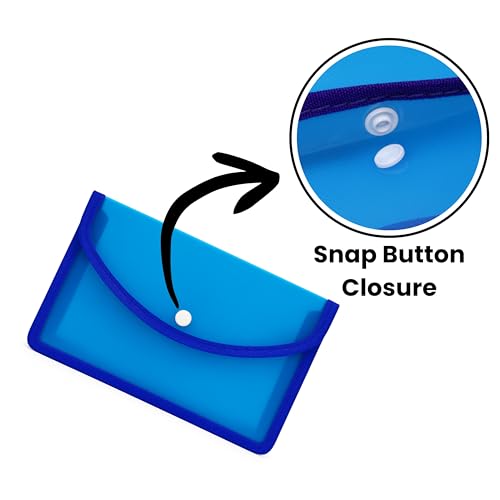 SPS Cheque Folder, Transparent Poly-Plastic Cheque Documents File ...