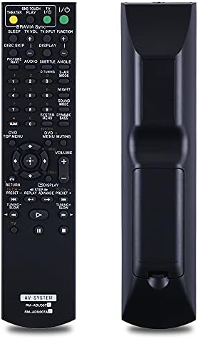 Amazon.com: RM-ADU007 Replacement Remote Control Compatible for Sony ...