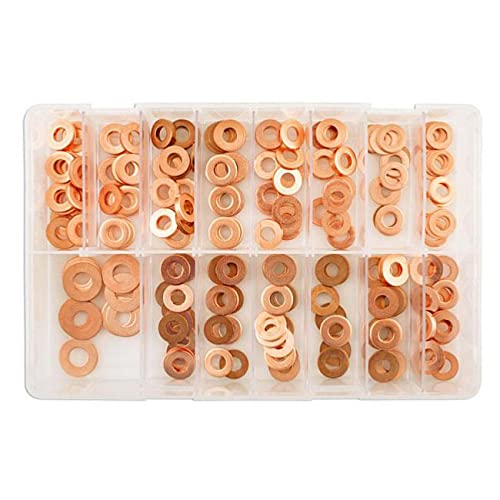 Copper Seals Injector Common Rail Assortment : Amazon.co.uk: DIY & Tools