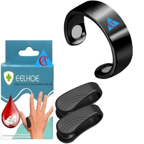 Buy CA Sugar & BP Control Ring & Li4 Acupressure Point Clip Combo Pack ...