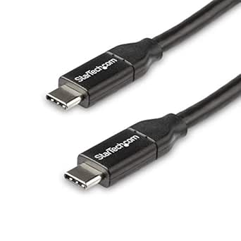 StarTech 5A Power Delivery USB 2.0 C to C USB Cable, 50 cm Length ...