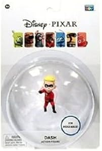 Amazon.com: Disney Pixar 2 Inch Tall Poseable Action Figure - DASH From ...