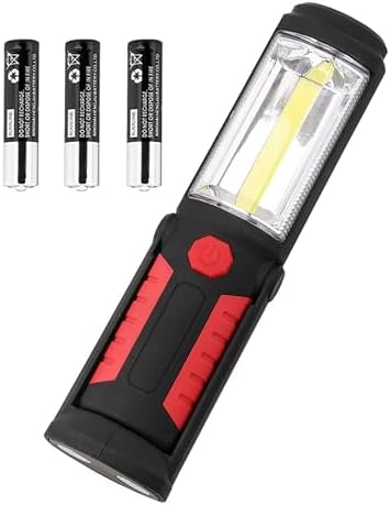 Amazon.com: Vagocom LED Magnetic Worklight Flashlight,Battery Powered ...