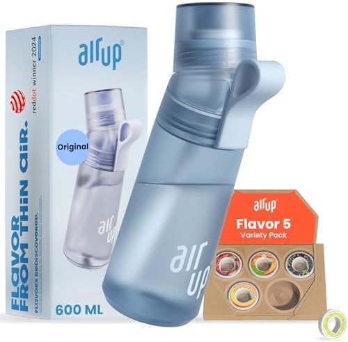 AIR UP® | Original water bottle Gen2 starter set with pods in 5 ...