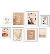 Amazon.com - ArtbyHannah Neutral Gallery Wall Frames Set of 10 with ...