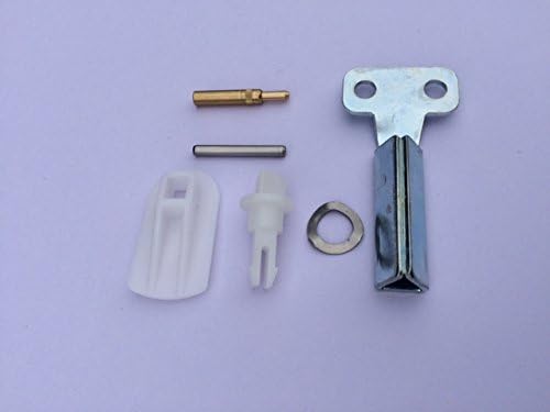 Long Reach Metal Key with Plastic Latch and Hinges : Amazon.co.uk: DIY ...