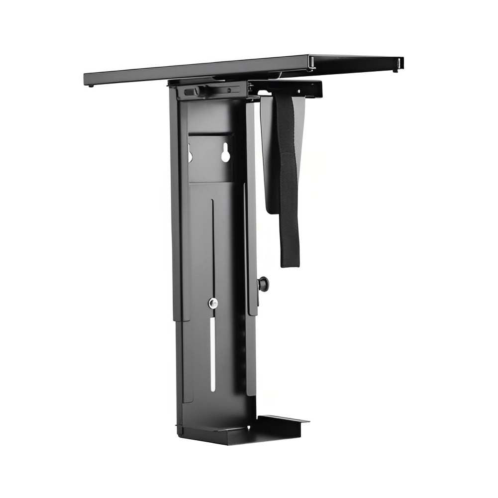 Brateck Adjustable Under-Desk ATX Case Mount with Sliding Track ...