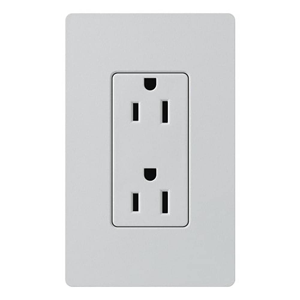 Snapklik.com : Lutron Claro 15 Amp Duplex Outlet
