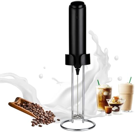 Amazon.com: AIRITO Milk Frother Handheld Rechargeable with Stand: Mini ...