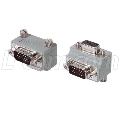 Amazon.com: L-COM DG90H15MF2 Adaptor, HD D SUB, Plug-Receptacle, 15POS ...