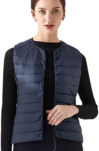 Chaleco Plumas Ligero Mujer Chalecos Acolchados de Mujer Chalequillo Acolchado Chaleco Plumon ...