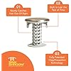 Amazon.com: SinkShroom Revolutionary Bathroom Sink Drain Protector Hair ...