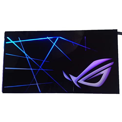 Asus Rog Addressable Rgb Gpu Back Plate For Graphic Cards | Desertcart ...