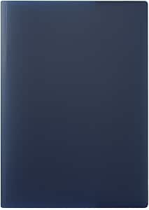 Amazon | リヒトラブ SELFANA 就活ファイル ソリッドホルダー 2ポケットタイプ ネイビーブラック F7202-11 | クリア ...