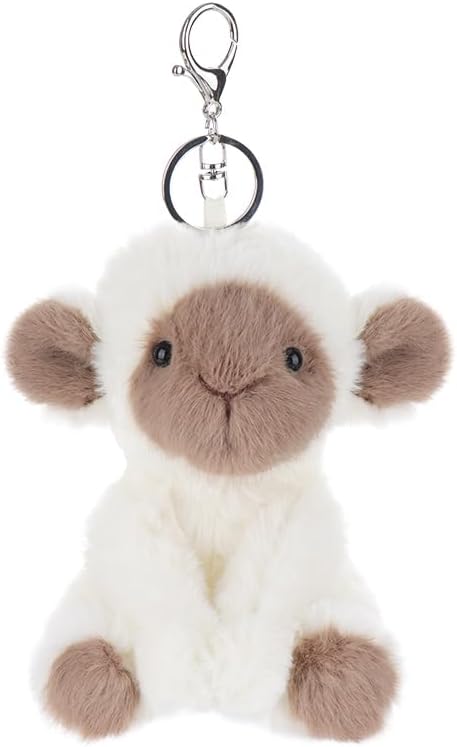 Amazon.com: Apricot Lamb Cute Toys Plush White Sheep Lamb Stuffed ...