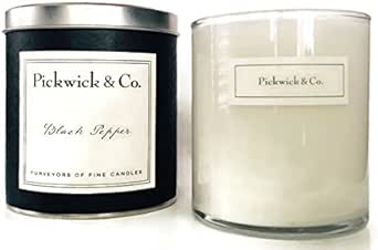 Amazon.com: Pickwick & Co. Black Pepper Scented Candle : Home & Kitchen