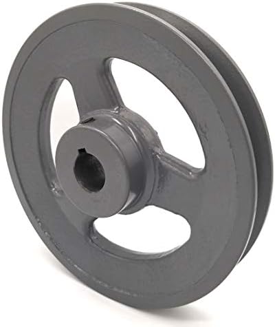 Amazon.com: Phoenix Mfg. 6 Inch Dia 1 1/8 Inch Bore Steel V-Groove ...
