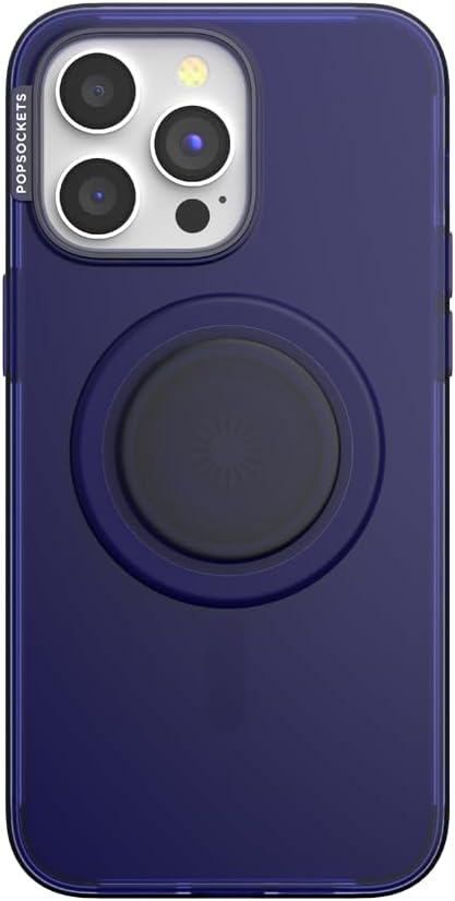 Amazon.com: PopSockets iPhone 15 Pro Max Case with Round Phone Grip ...
