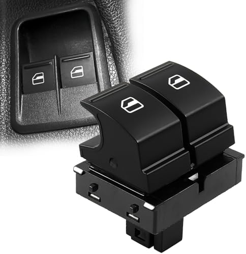 ROBUST Electric Window Control Double Switch Front Right for Skoda Fabia Mk2 Octavia Mk2 ...