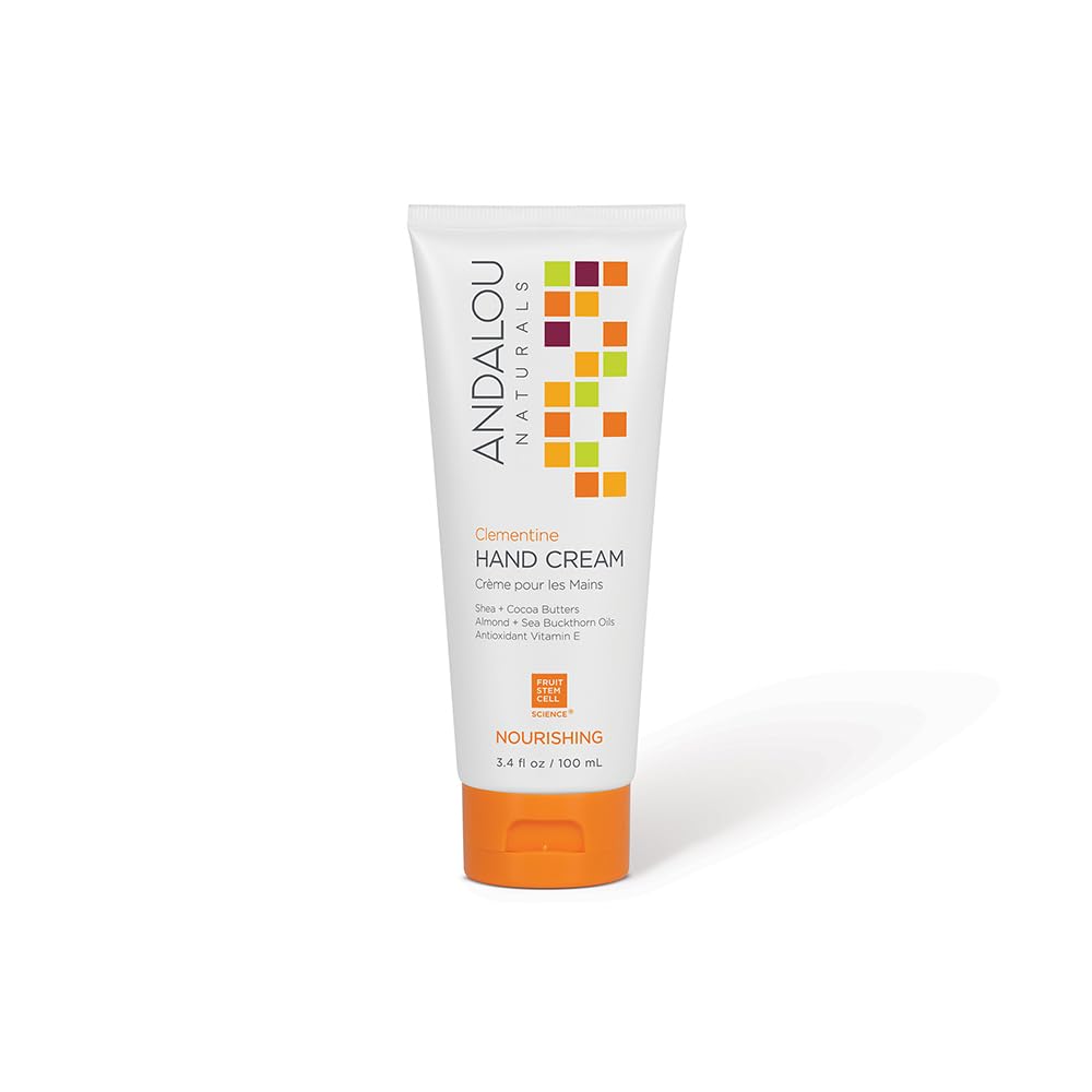 Amazon.com : Andalou Naturals Clementine Hand Cream, 3.4 Ounce : Beauty ...