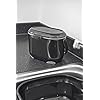 Addis Premium Kitchen Food Caddy Bin, Black Grey, with 60 x 100% ...