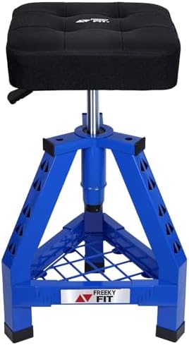 Amazon.com: FreekyFit Adjustable Shop Stool, Garage Mechanic Stool ...