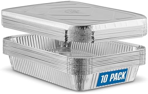 Amazon.com: (30 Pack) Premium Lasagna Pans 14" x 10" x 3” Heavy Duty l ...