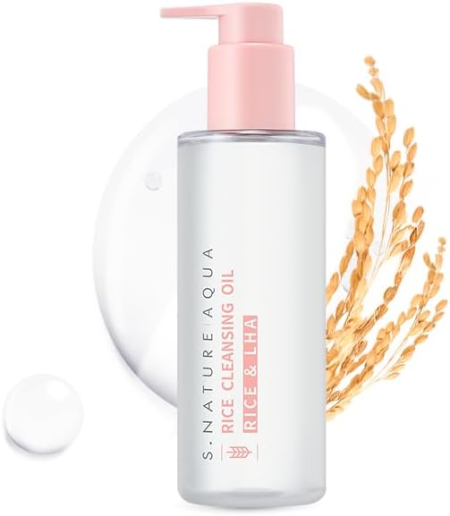 Amazon.com: S.NATURE AQUA RICE CLEANSING OIL 200ml | Non-irritating ...