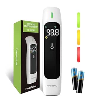 HuBDIC Hubibaby No-Touch Forehead Thermometer, Digital Infrared ...