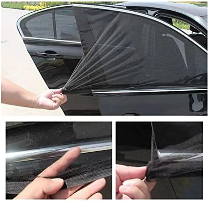 Car Window Sun Shade 8 Packs,Car Window Screen, Anti-Mosquito, Anti-UV ...