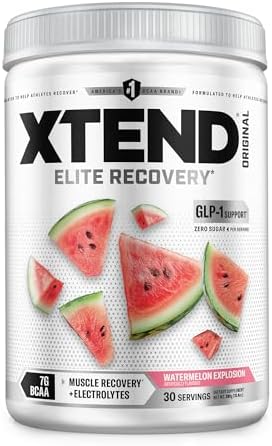 Amazon.com: Xtend Original BCAA Powder, 7g BCAAs and 2.5g L-Glutamine ...