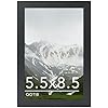 Amazon.com - QOTIB 5.5x8.5 Picture Frame Black for Wall Mounting or ...