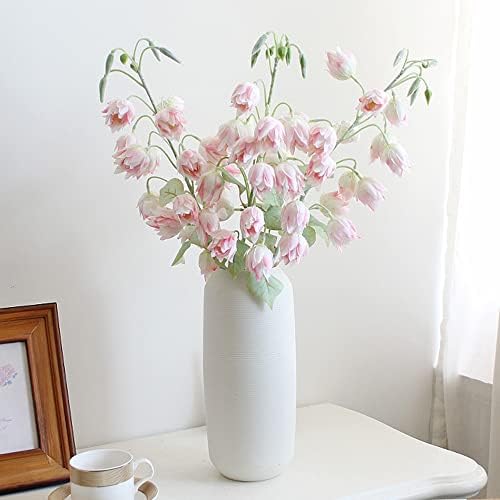 Amazon.com: XZJMY 3Pcs Artificial Bluebell Silk Flower Outdoors Fake ...