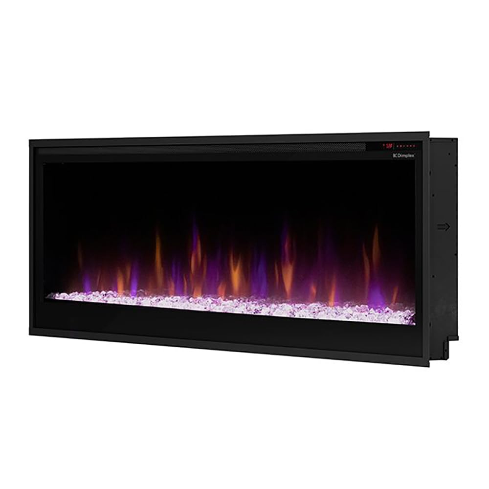 Amazon.com: Dimplex 60 Inch Slim Built-in Linear Electric Fireplace | Shallow 4-Inch Depth with ...
