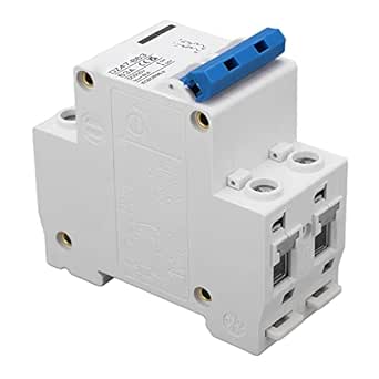 Circuit Breaker, 2P DC 500V MCB 63A Key Protection 4000A Interrupt ...