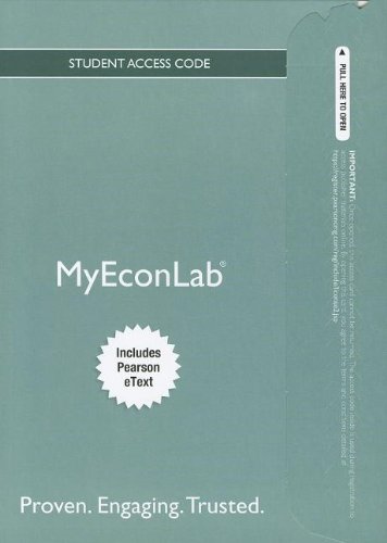 Economics / MyEconLab With Pearson Etext Student Access Code (MyEconLab ...